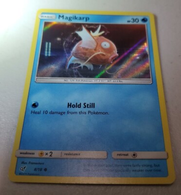 Pokémon TCG - Magikarp 8/18 - Detective Pikachu - Holo Common - NM/M | eBay