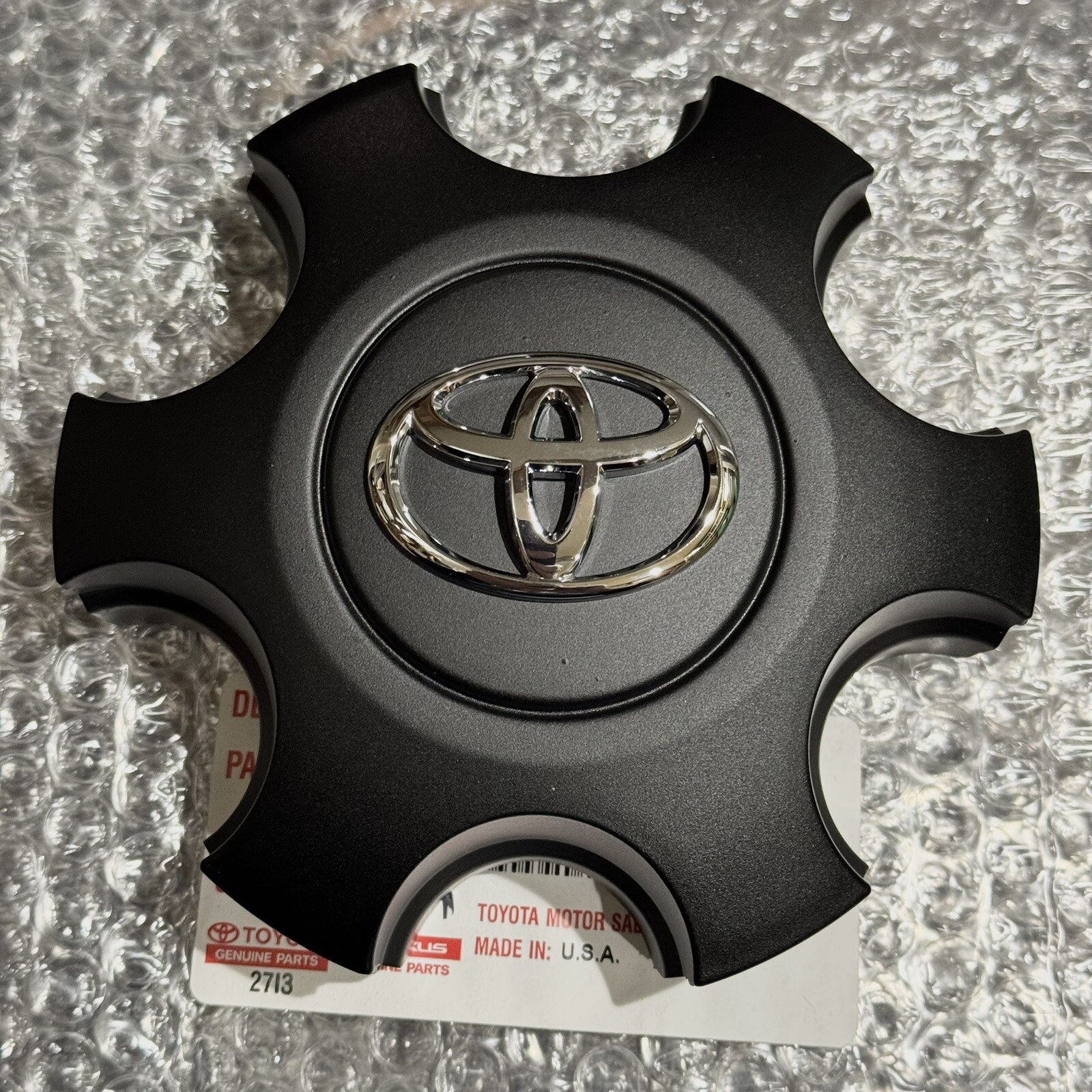 2016-2021 Toyota Tacoma SR5 Matte Black 16" Wheel Center Caps PT280 ...