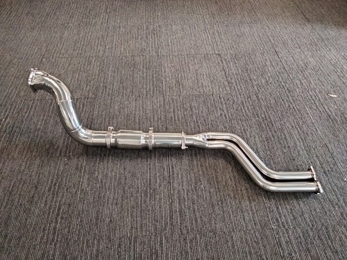 TURBO DUMP PIPE 4 INCH & HI FLOW CAT FOR FORD FALCON BA BF XR6T FPV XR6 ...