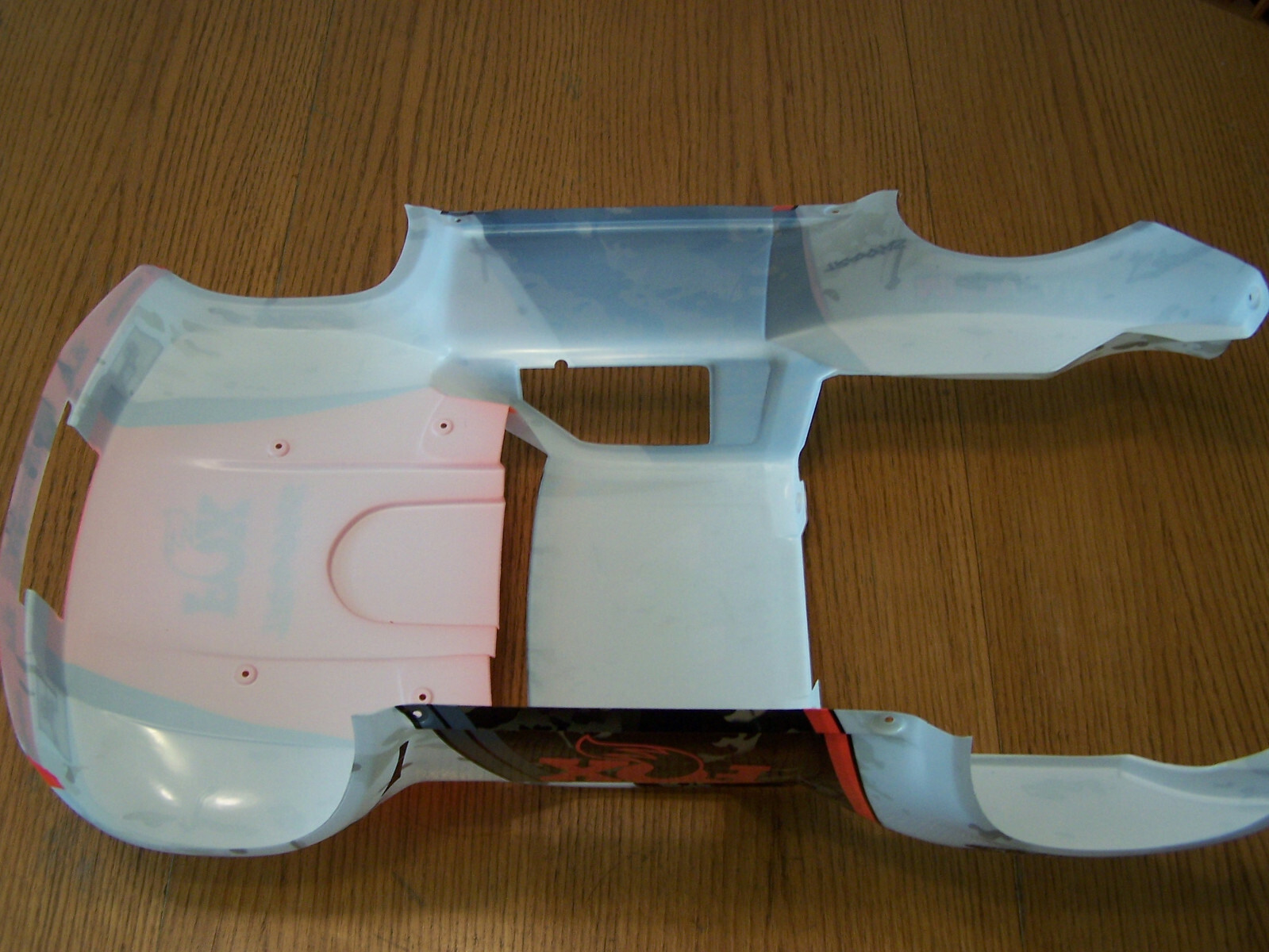 Fits Traxxas Unlimited Desert Racer UDR Fox Edition Orange White Body ...