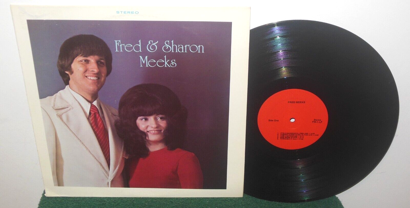 FRED & SHARON MEEKS - IT'S A WONDERFUL FEELING - USED GOSPEL VINYL LP ...