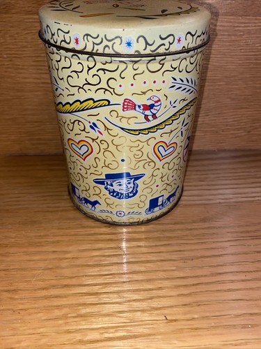 Vintage PA Dutch Candies Tin Amish Print MT Holly Springs Pennsylvania ...