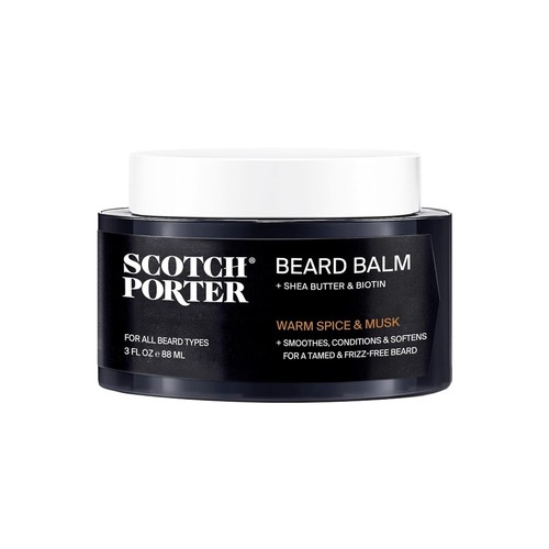 Scotch Porter Conditioning Beard Balm – Smooth, Shape, Moisturize ...