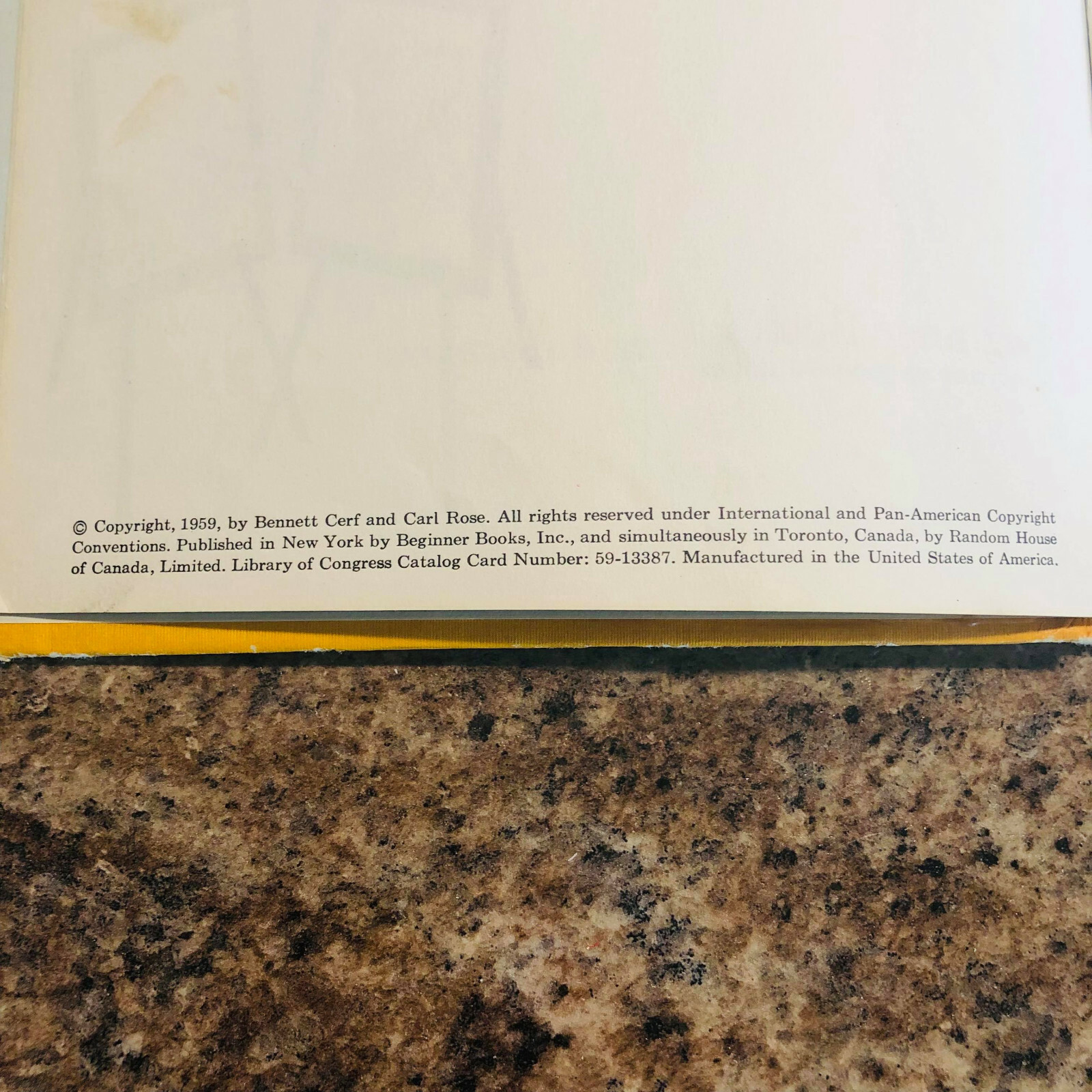Book Of Laughs Bennett Cerf's Book Club Edition Random House Book ...