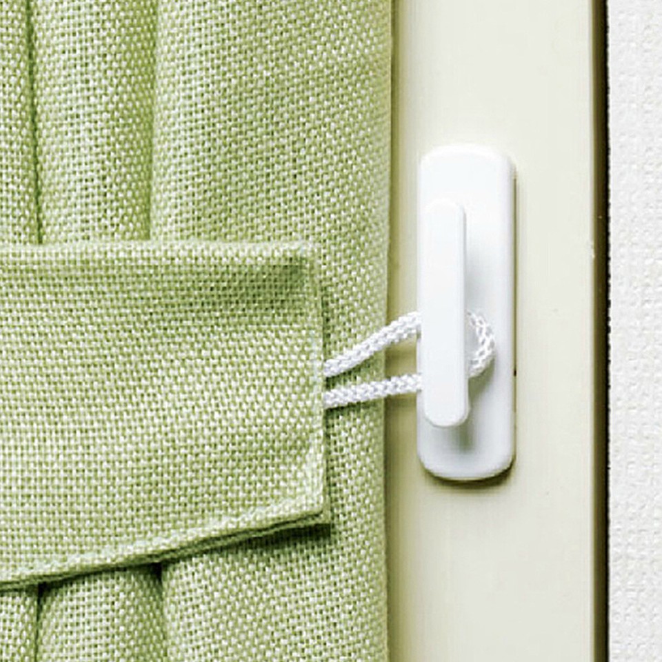 4 Pieces Curtain Hook Miss Blind Cord Self Adhesive Blinds Holders Rope ...