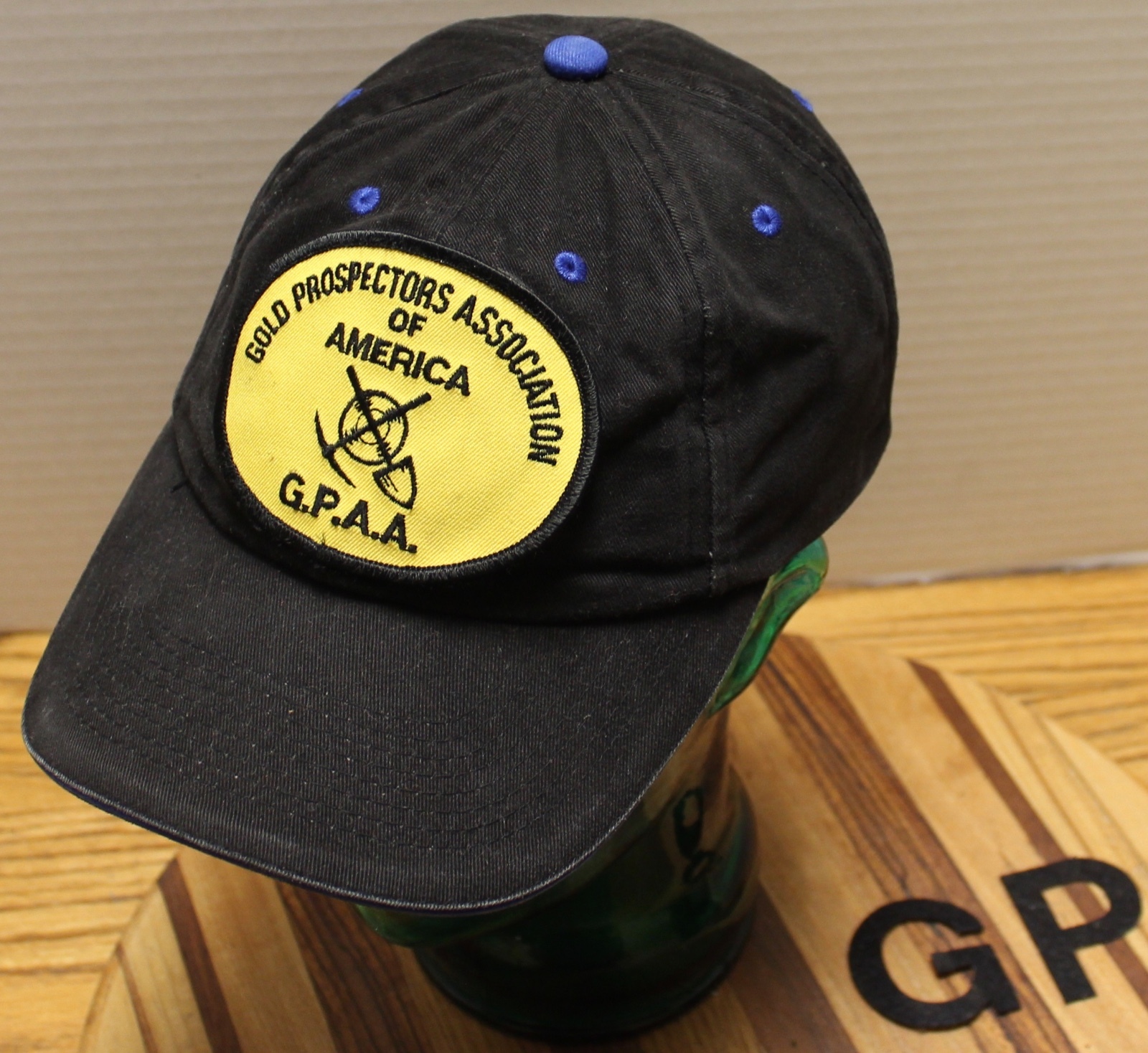 GOLD PROSPECTORS ASSOCIATION OF AMERICA G.P.A.A. SNAPBACK HAT GOOD COND ...