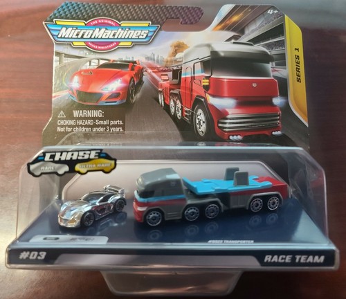 Micro Machines 2020 Series 1 - Starter Packs - #3 Race Team *CHROME ...