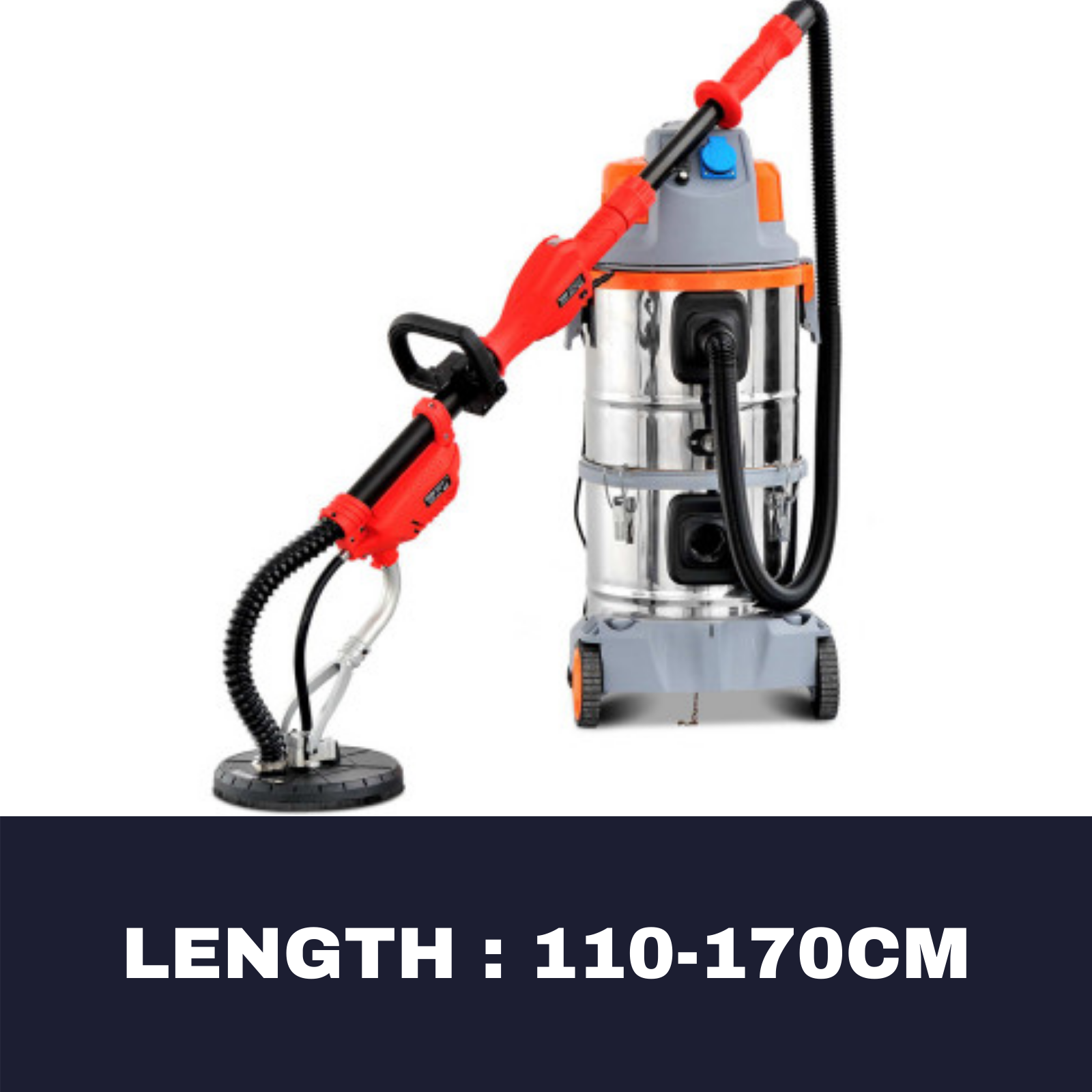 Giantz 6 Speed Drywall Plaster Sander Dust Free Sanding Tools Gyprock ...