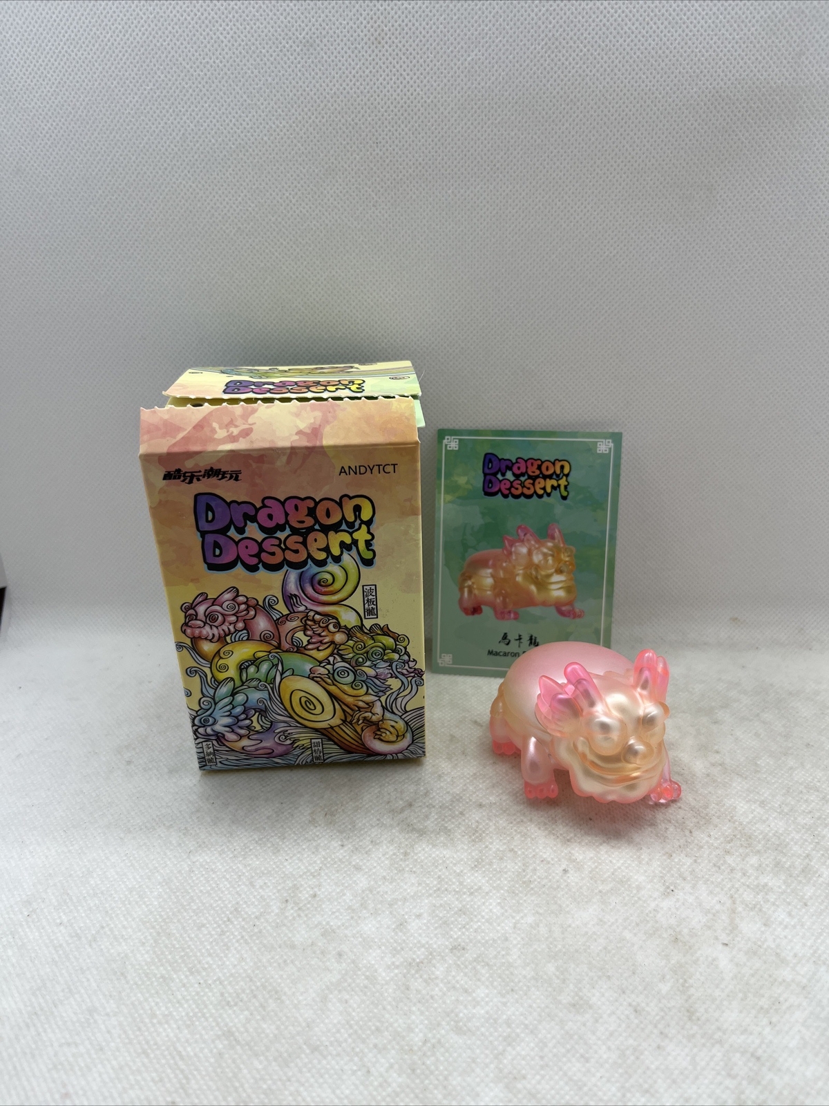 Collector mates Dragon Dessert blind box figure -- Macaron Dragon ...