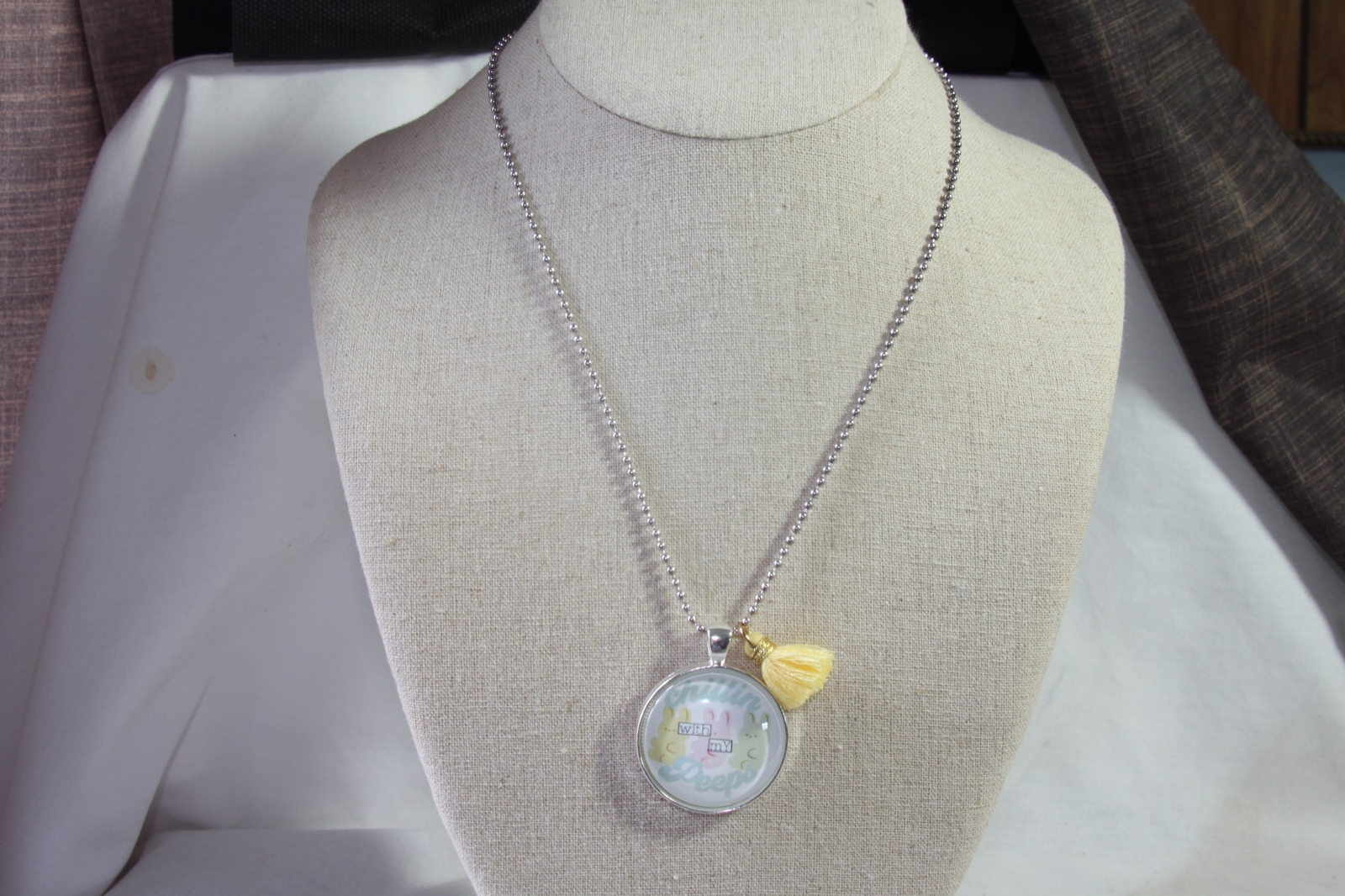 Plunder Necklace (new) PEEPS - SILVER BALL CHAIN, MED ATLAS 20"-22.5 ...