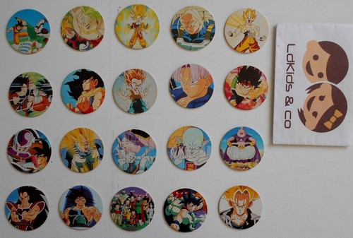 LOT de 20 POGS CAPS série DRAGON BALL Z DBZ #1 | eBay