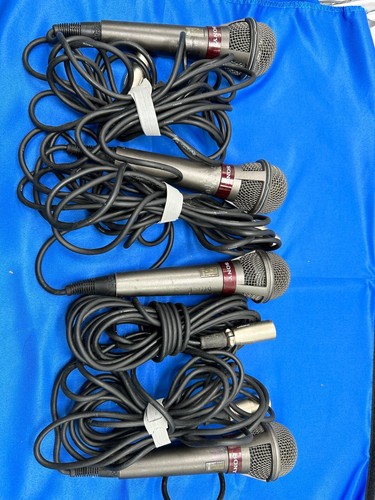 Vintage SONY F-50C Dynamic Mic Microphone Imp 600 ohms - TESTED WORKING ...