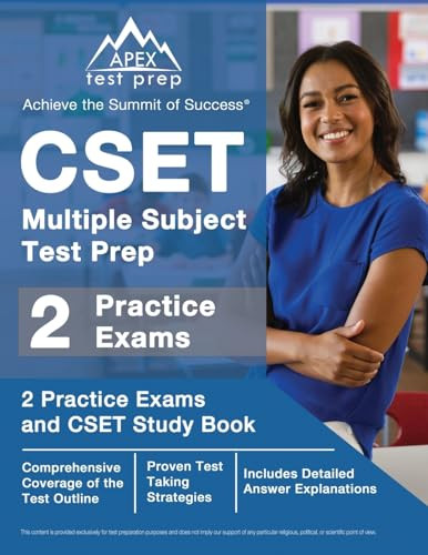 CSET Multiple Subject Test Pre - VERY GOOD 9781637751954| eBay