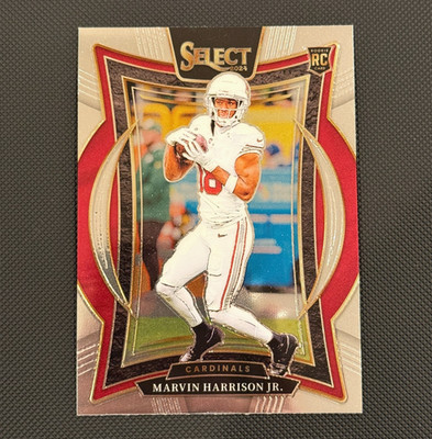 2024 Panini Select Marvin Harrison Jr. - Concourse Base Rookie RC ...