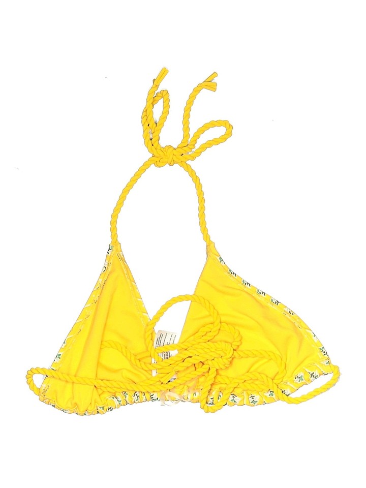 Rhode Women Yellow Swimsuit Top L | eBay
