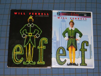 ELF (DVD, 2004)Will Ferrell, Zooey Deschanel, James Caan-NEW W/SPECIAL ...