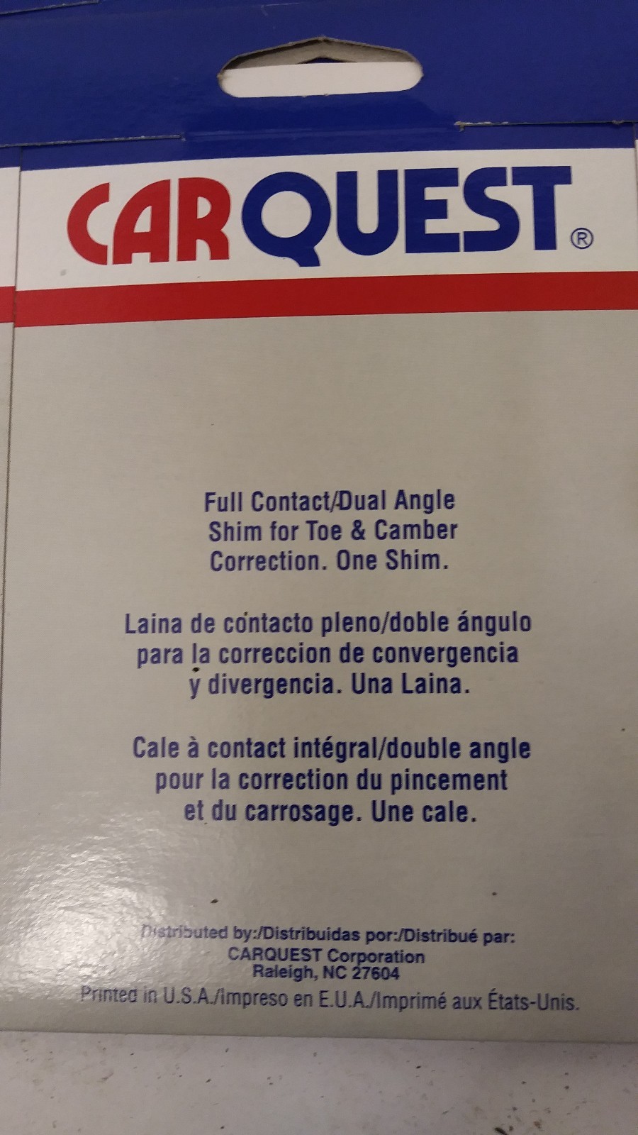 23 Packs Rear Alignment Shims by Hunter and CarQuest | eBay