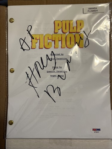 Amanda Plummer Signed Pulp Fiction Script “Honey Bunny” | eBay