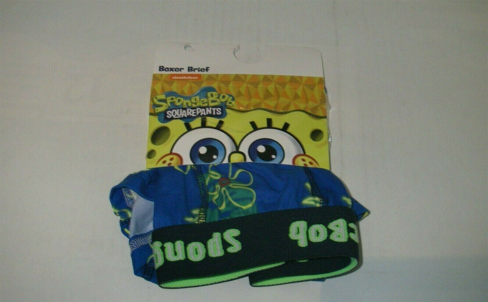 NICKELODEON MAD ENGINE SPONGEBOB SQUAREPANTS BOXER BRIEF NEW SIZE S (28 ...