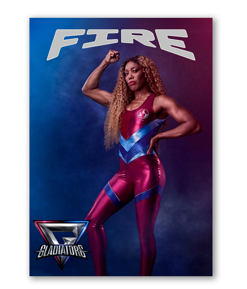 Gladiators Poster Wall Art Print Kids British TV 2025 Any Gladiator A4 ...