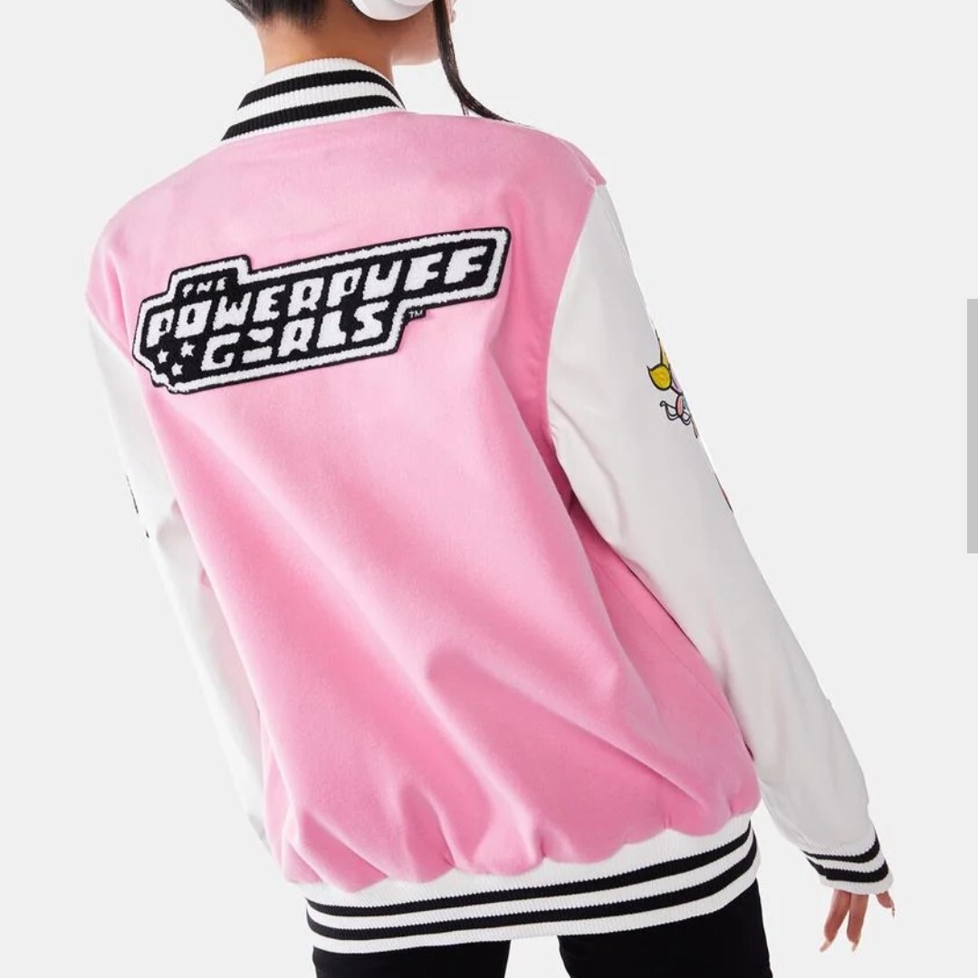 NWT Dolls Kill x The Powerpuff Girls Darling Iconic Trio Varsity XS ...