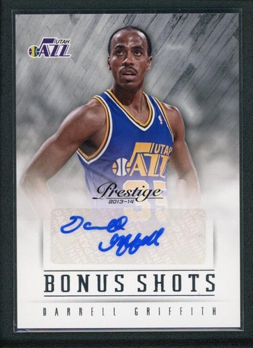 2013-14 DARRELL GRIFFITH AUTO PANINI PRESTIGE BONUS SHOTS AUTOGRAPHS | eBay