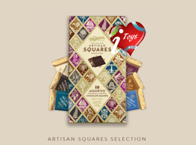 New in Pack Whittaker's Chocolate Artisan Squares Selection x2 | eBay
