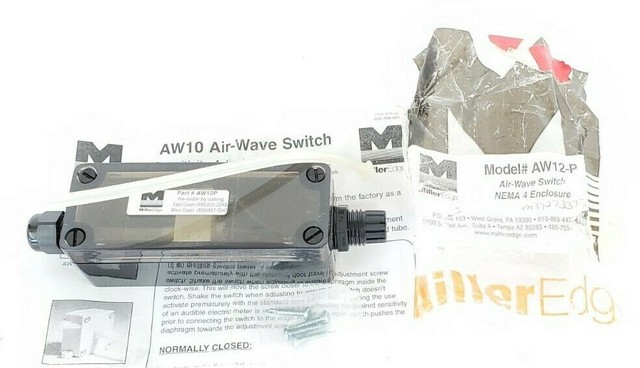 AW12P Miller Edge Air Switch Valve NEMA 4 Enclosure for sale online | eBay