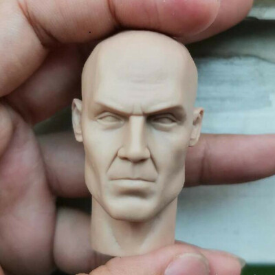 Blank 1/6 Scale The Game Version Hitman Code 47 Head Sculpt Unpainted ...