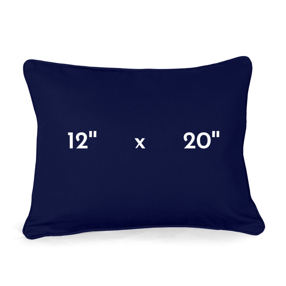 Oblong Cushion Pads Rectangular Hollowfiber Inserts Fillers Scatters ...