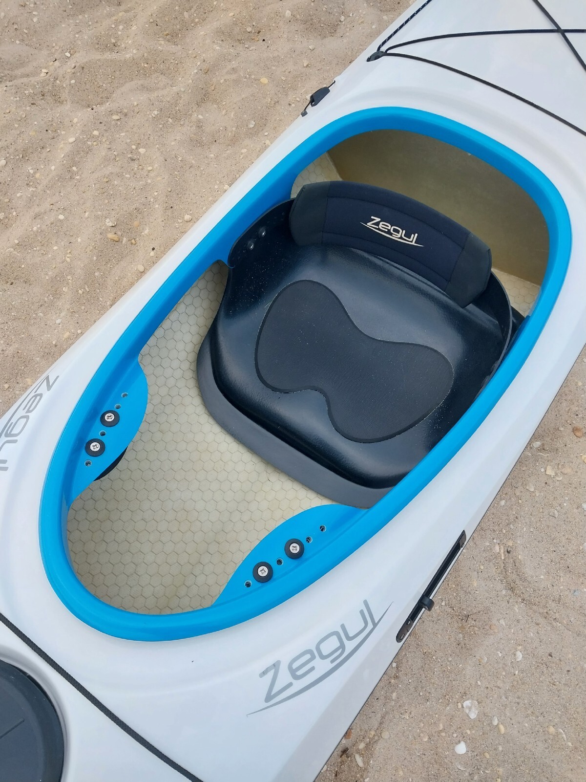 16' Zegul Kayaks B153 Fiberglass Sea Kayak , High Performance ...