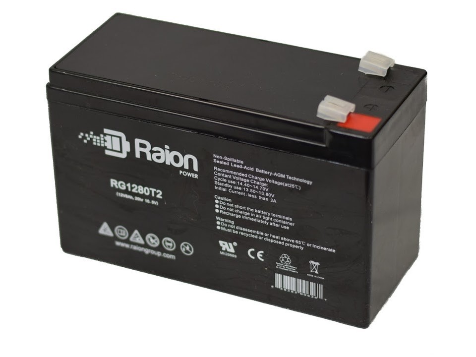 12V 8Ah Sla Replacement Battery, T2 Terminal HRC9-12-T2, High ...