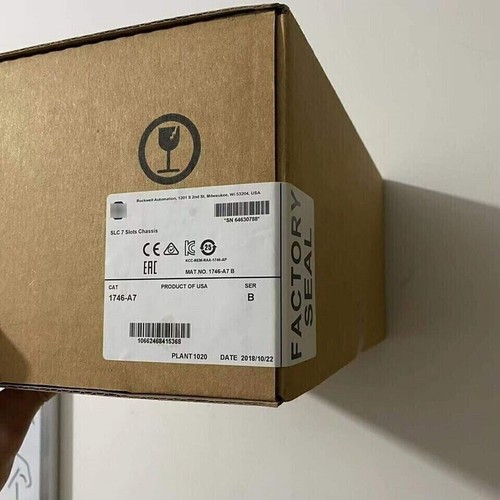 New Factory Sealed AB 1746-A7 SER B SLC 500 7-Slot Rack Chassis PLC ...