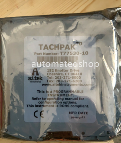 AITEK TACHPAK T77530-10 Monitoring Tachometer Brand New | eBay