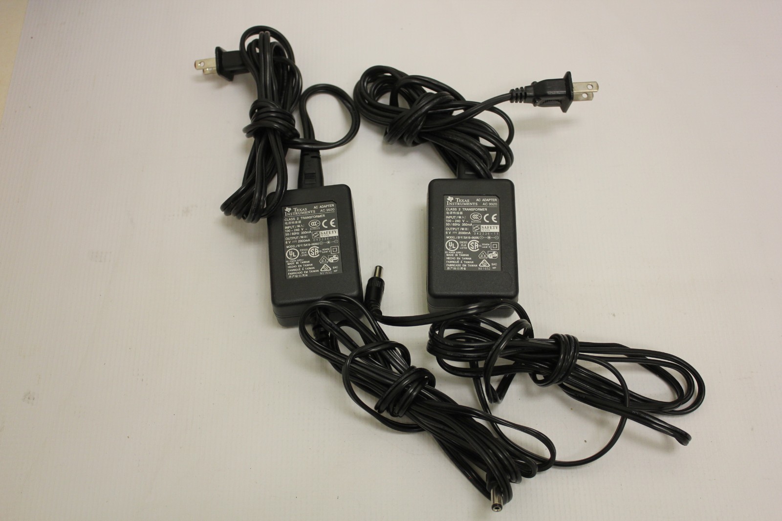 (2) Texas Instruments AC 9920 AC Adapter Power Supply | eBay
