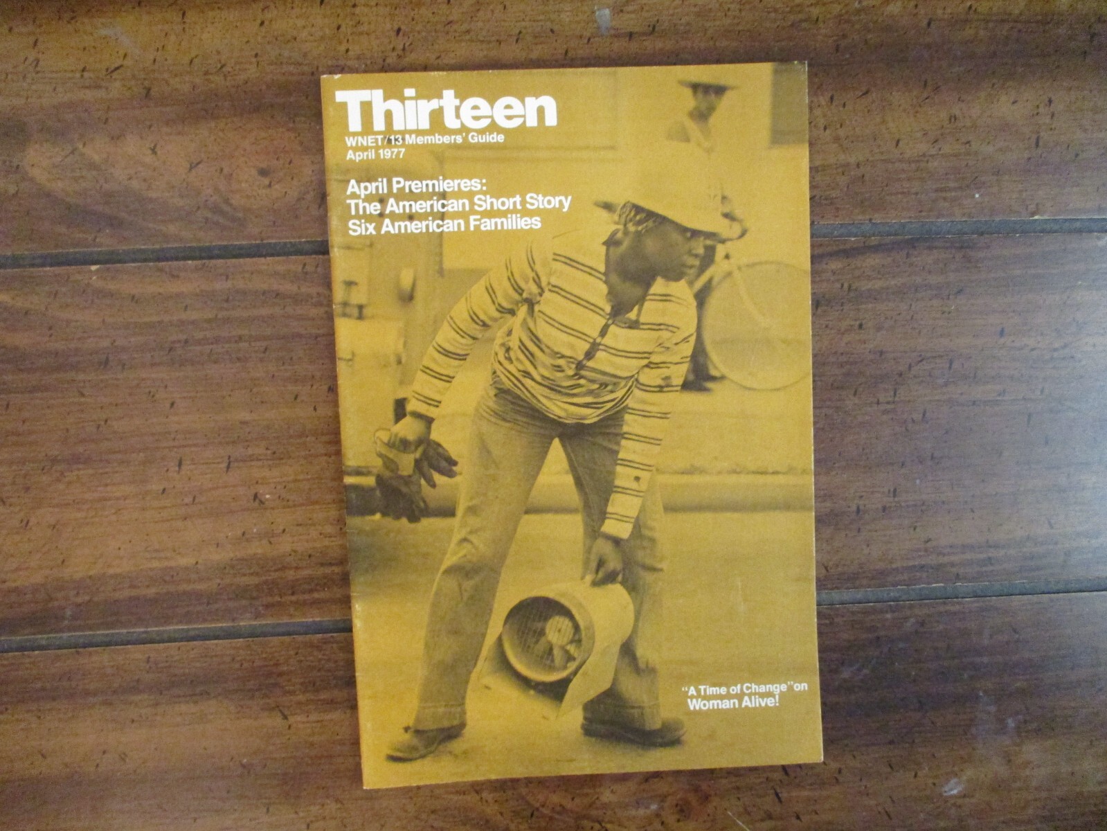 April, 1977 WNET/13 PBS Thirteen Mag(RUBY DUNCAN/SUZY KNICKERBOCKER ...