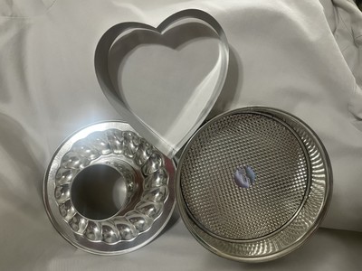 Vintage PAMPERED CHEF Springform Pan Set Heart Cheesecake Bundt NWB | eBay