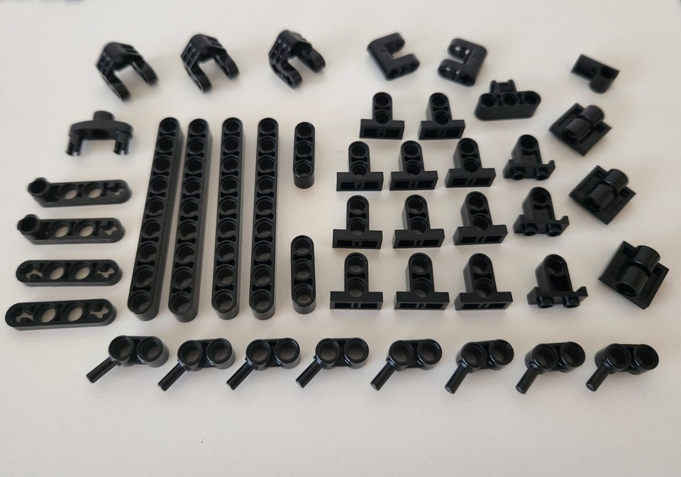 43 LEGO Technic Black: pin plate 32530 85940 Axle Connector 2817 | eBay ...
