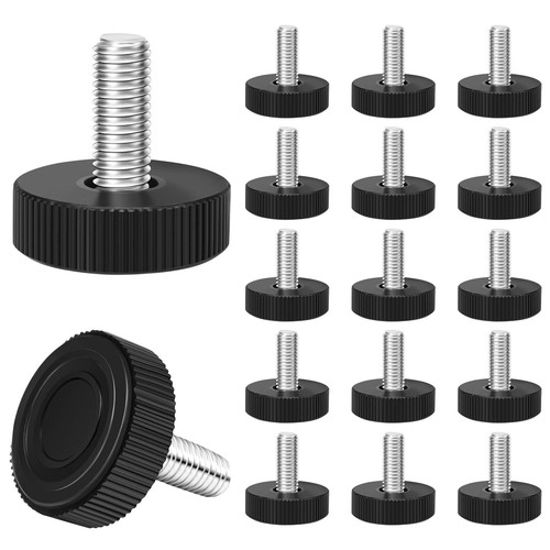 24PCS M8 Thread Adjustable Leveling Feet, Screw in Threaded Furniture ...