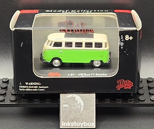 Malibu International ~ VW Bus T1 Samba ~ Cream & Green ~ 1:87 (HO ...