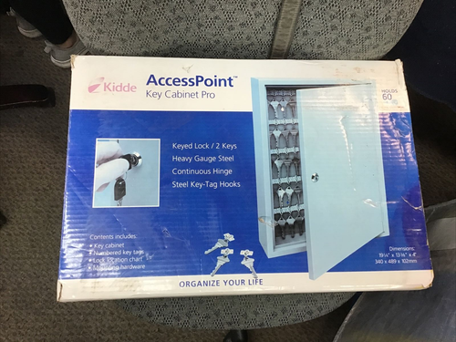 Kidde AccessPoint Key Cabinet Pro 60 Key w/tags & key rings Lock (R29 ...