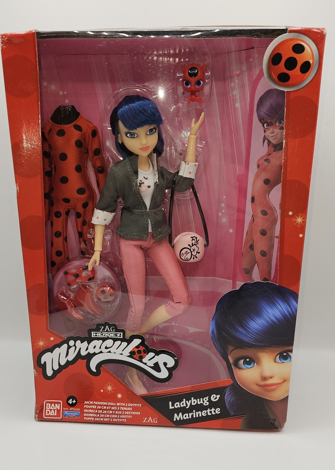MIRACULOUS LADYBUG SUPERHERO SECRET MARINETTE DOLL GIFTSET #5# | eBay UK
