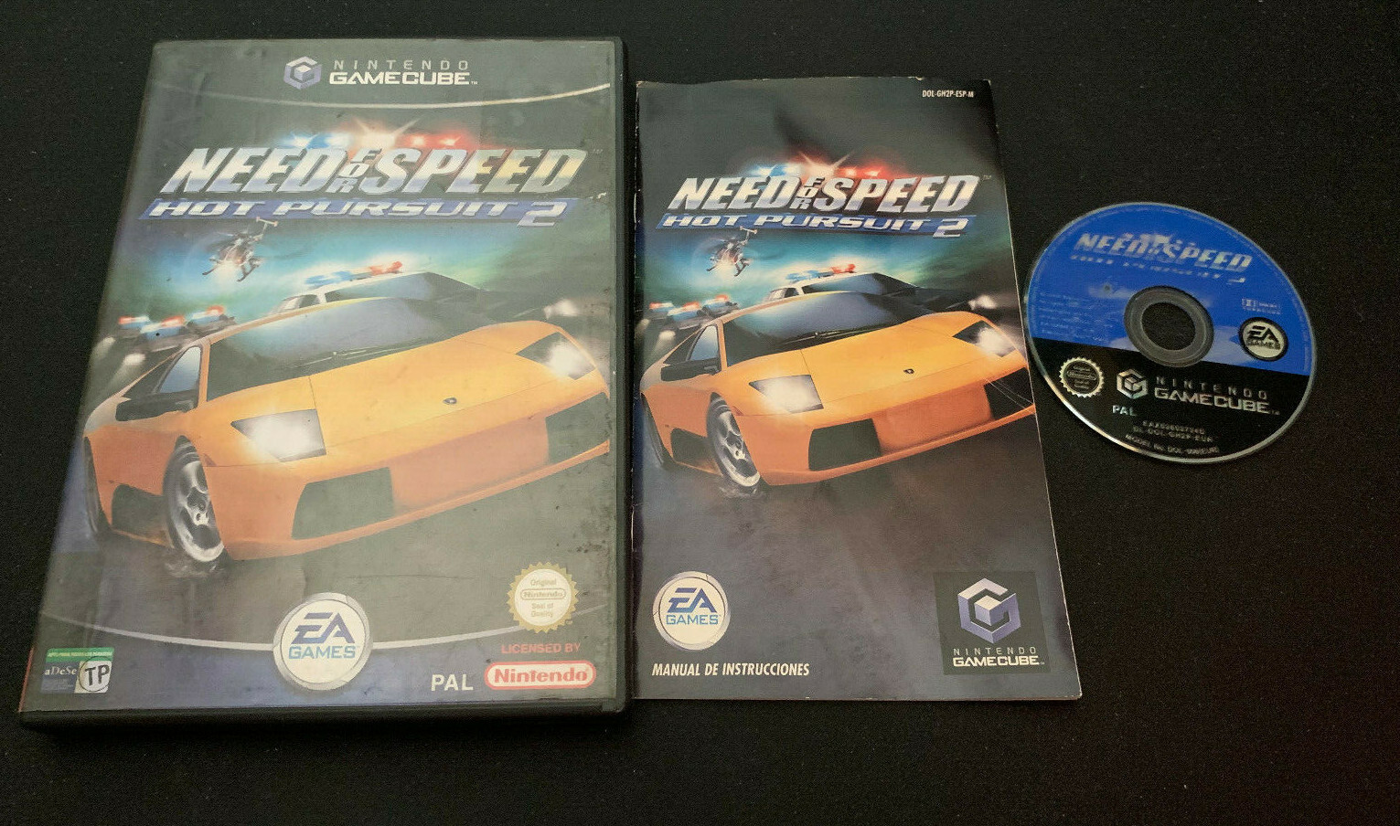 Need For Speed Hot Pursuit 2 Gamecube Game Cube PAL SPANISH | eBay