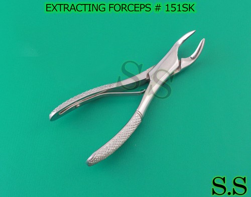 Dental Tooth Extracting Extraction Forceps # 151SK Dental Instruments | eBay