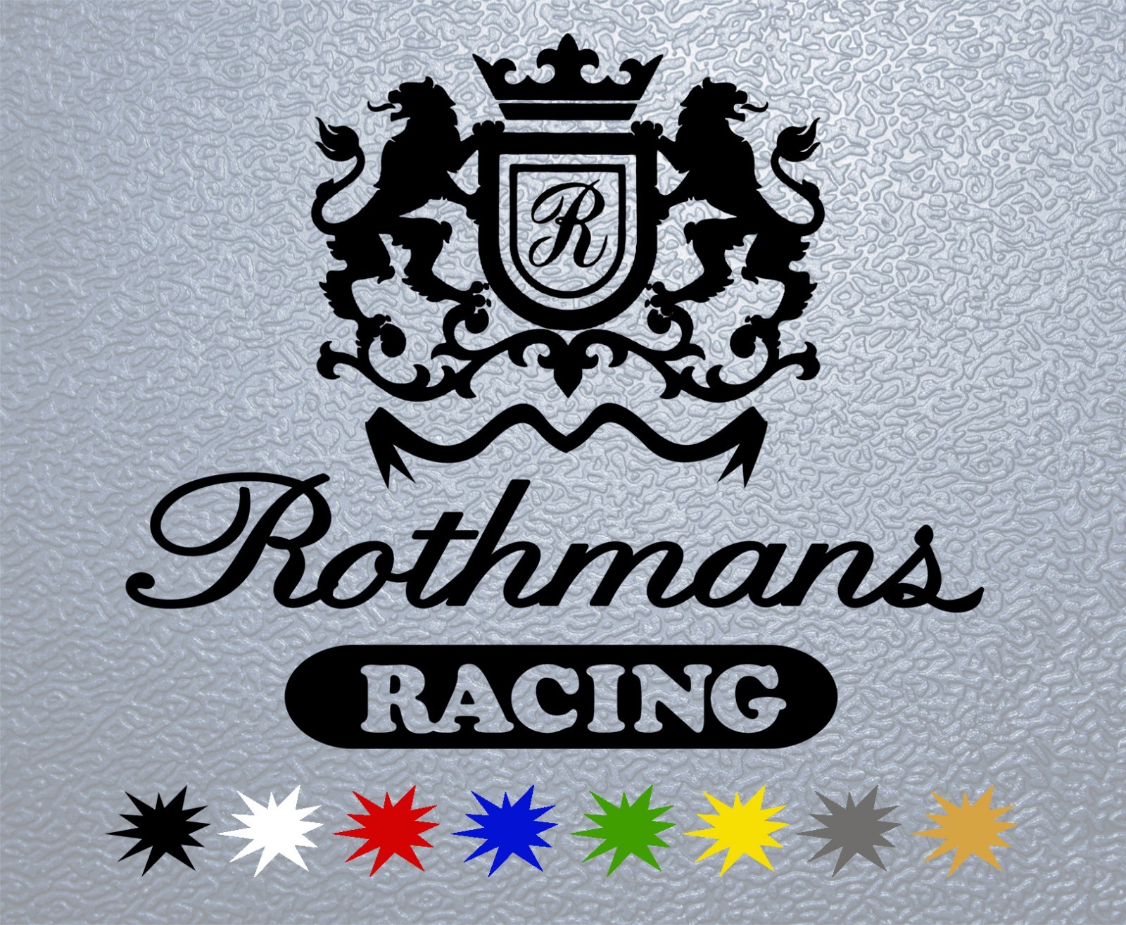 STICKER PEGATINA DECAL VINYL Rothmans F1 | eBay