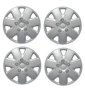 15 INCH UNIVERSAL WHEEL TRIMS CAR COVERS HUB CAPS PLASTIC 15” SET OF 4 ...