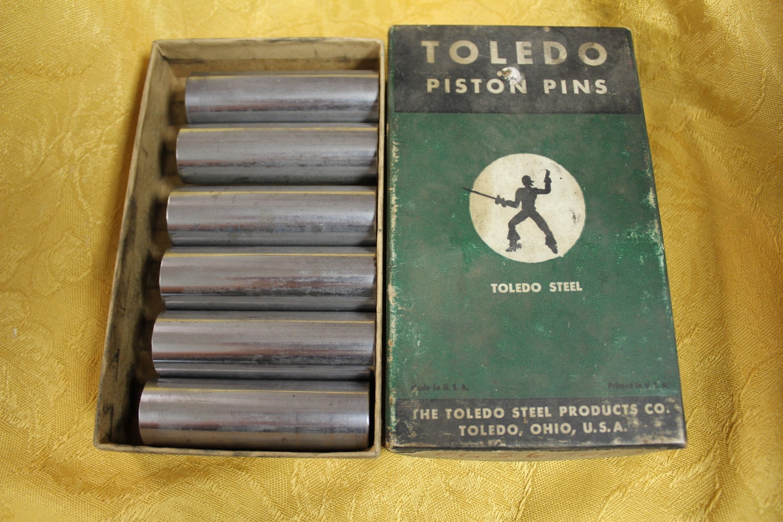 VINTAGE NOS TOLEDO PISTON PINS 1937-1950 6 CYLINDEROLDSMOBLIE | eBay