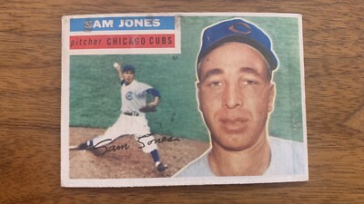 1956 Topps Set-Break #259 Sam Jones Chicago Cubs | eBay