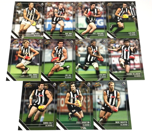 2011 SELECT AFL CHAMPIONS TRADING CARD FULL BASE CARD TEAM SET (11 ...