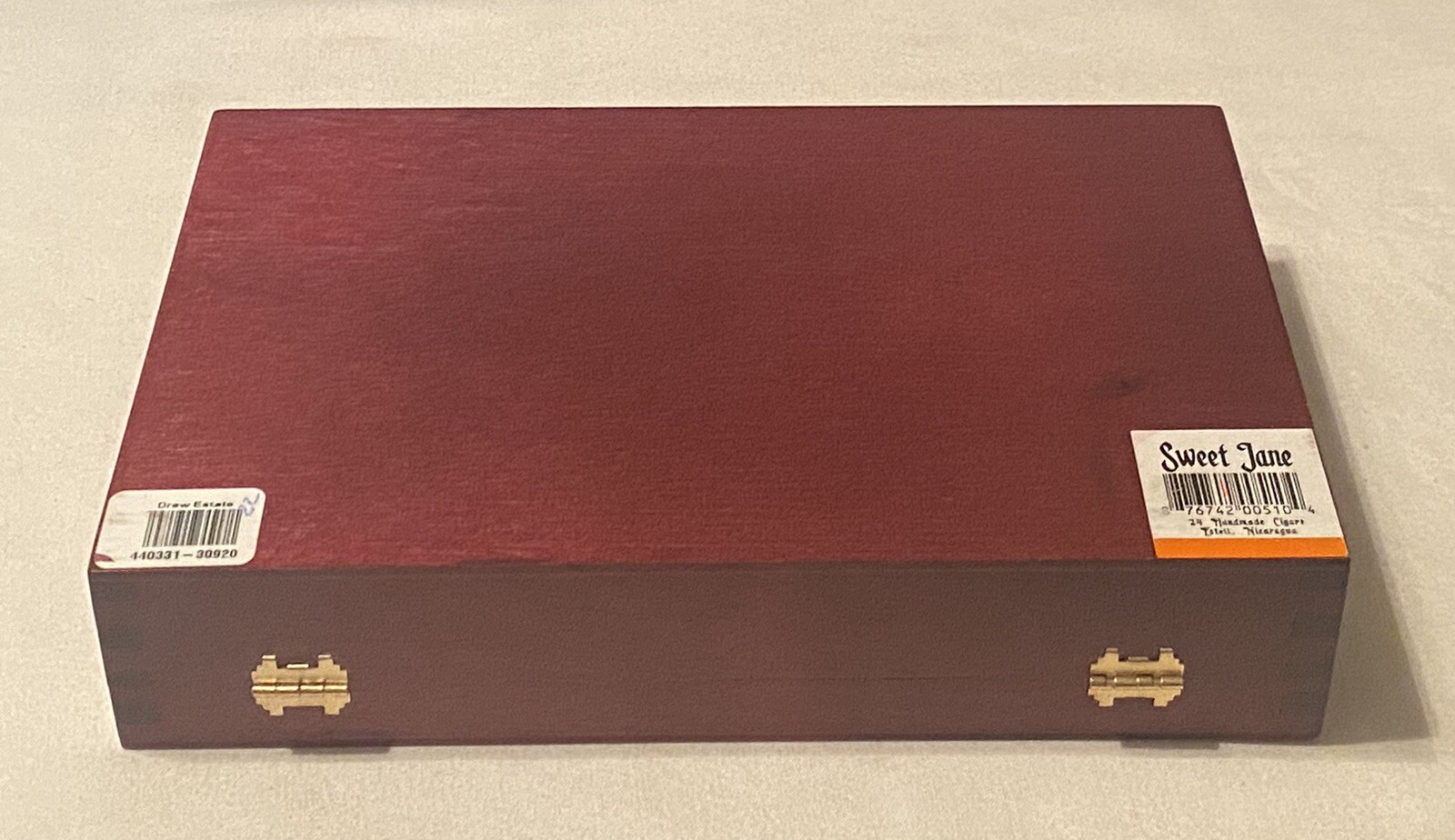 (5) SWEET JANE by DEADWOOD TOBACCO CO. & DREW ESTATE Wooden Cigar Boxes ...